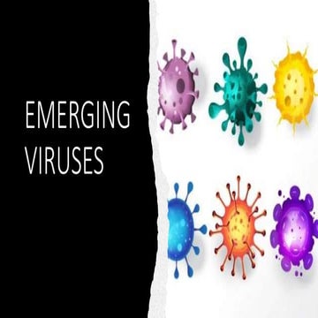 Emerging viruses | PPTX
