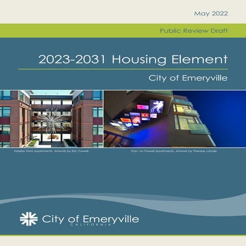 City of Emeryville 2023-2031 Housing Element [Public Draft] | PDF