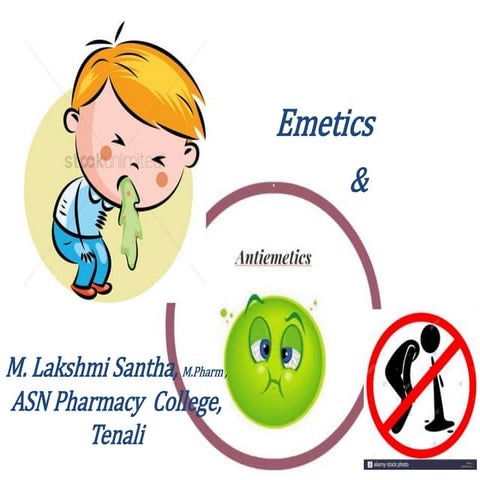 Emetics and anti emetics | PPT