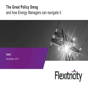 The Great Policy Smog and how to navigate it | PPT