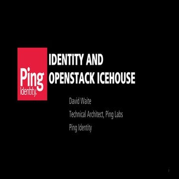 CIS14: Identity in OpenStack Icehouse | PDF | Cloud Computing | Internet