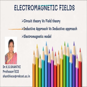 ELECTROMAGNETIC FIELDS | PPT