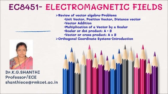 Electromagnetic Fields Units And Constants Ppt