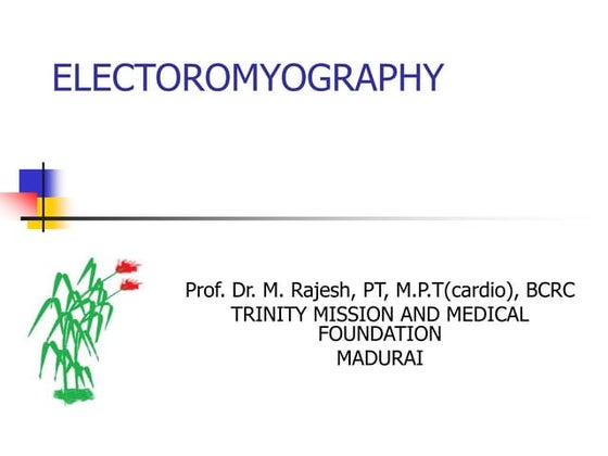 Electromyography 2.pptxxxxxxxxxxxxxxxxxx | PPTX