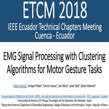 ⭐⭐⭐⭐⭐ Emg Signal Processing With Clustering Algorithms For Motor Gesture Tasks Pdf Physical