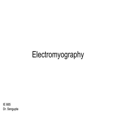 EMG Lecture 10-1-2015.ppt electromyography | PPT
