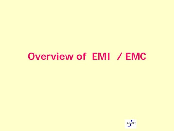 Comprehensive Guide to EMI EMC Testing for Electrical and Electronic ...
