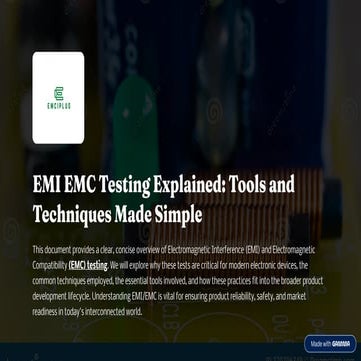 EMI EMC RE CE | PDF