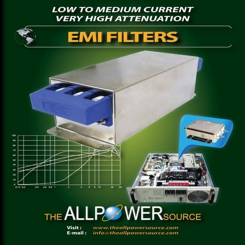EMI Filters, EMI/RFI Filters, Line Filters - AllPower Source | PDF ...