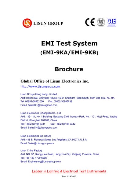 EMI Receiver | PDF