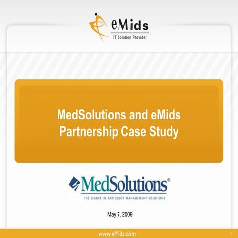 Emids Afternoon Msi Case Study V1 | PPTX | Financial Regulation | Economy