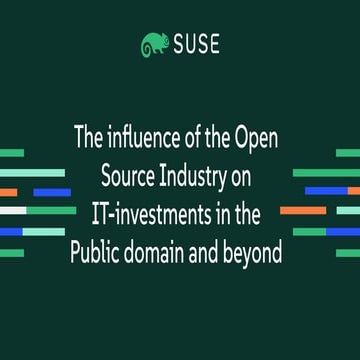 The influence of the Open Source Industry on IT-investments in the ...