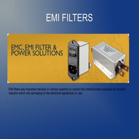 Emi filters | PPT