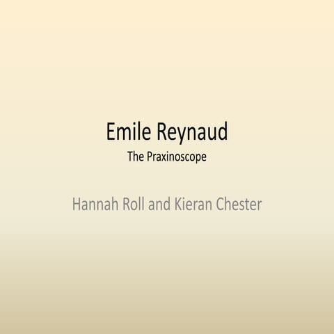 Emile Reynaud | PPT