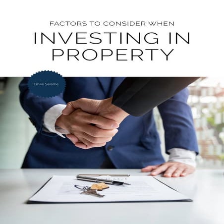Factors to Consider When Investing in Property | PDF