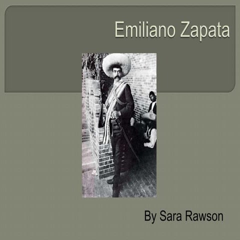 Emiliano zapata | PPTX