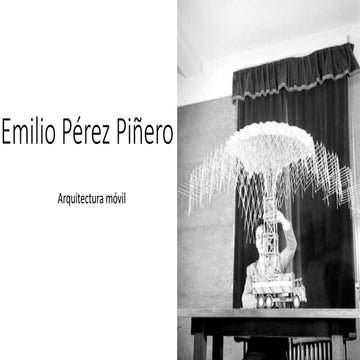 Emilio Pérez Piñero | PPTX