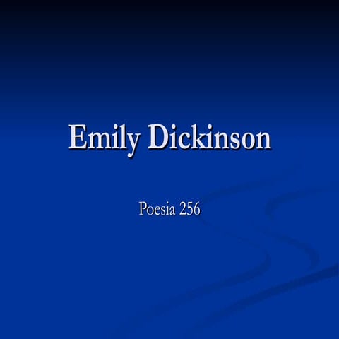 Emily Dickinson | PPT