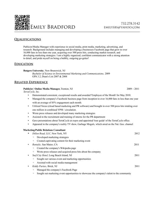 Leah N. Bell Resume | PDF