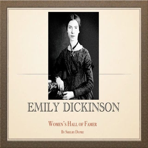 Emily dickinson | KEY