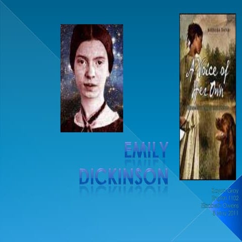 Emily Dickinson | PPTX