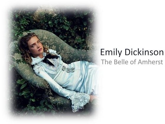 Emily dickinson | PPT