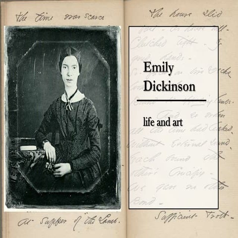 Emily dickinson presentation | PPTX