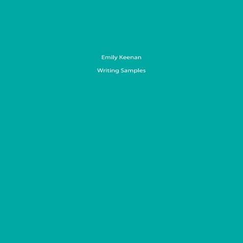 Emily Keenan: Logo Design | PDF
