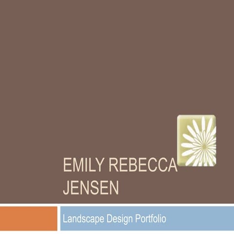 Emily Rebecca Jensen | PPT