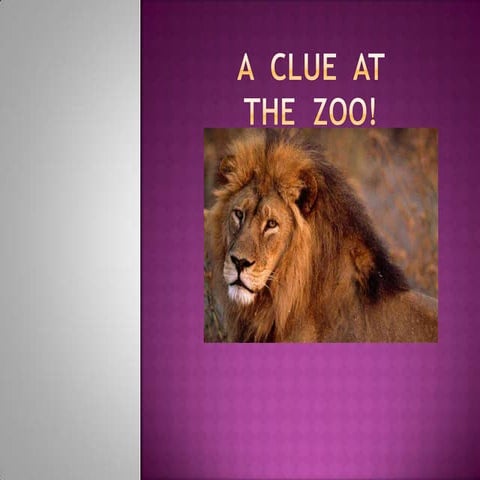 Presentation on lion | PPTX