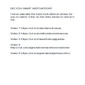 The Secrets of the Best Motivation | PDF