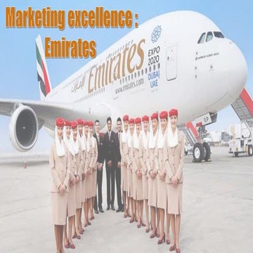 Emirates Airline: Strategic Management Report | PDF