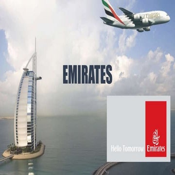 Emirates Airline: Strategic Management Report | PDF