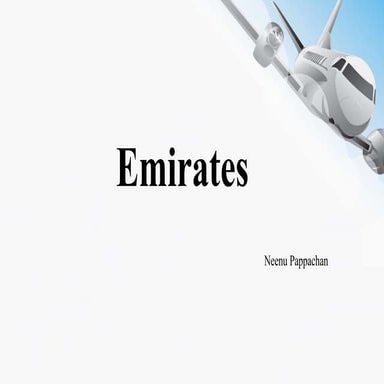 Branding strategy of emirates airlines | PDF