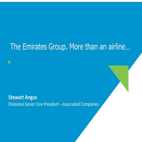 Emirates Airline: Strategic Management Report | PDF