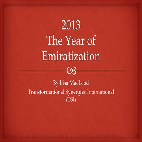 Emiratization | PPTX