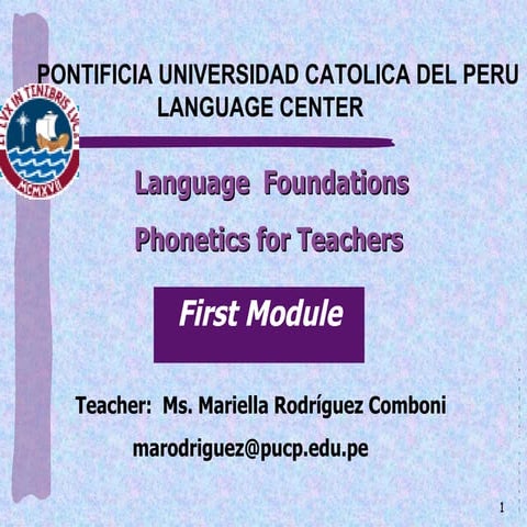 English Phonetics | PPT