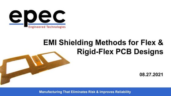 Designing Flex and Rigid-Flex PCBs to Prevent Failure | PPT
