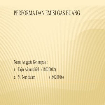EMISI GAS BUANG DAN PERFORMA untukk.pptx