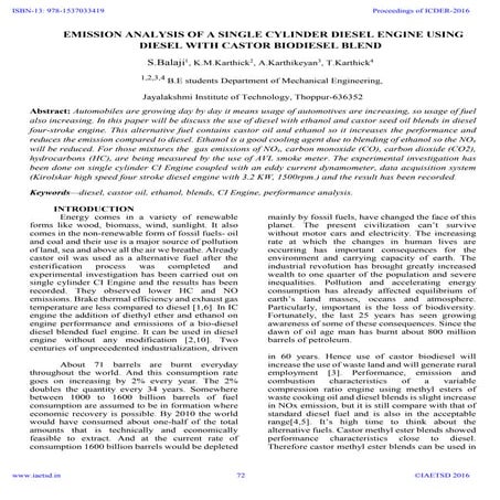 Diesel Engine Testing | PDF