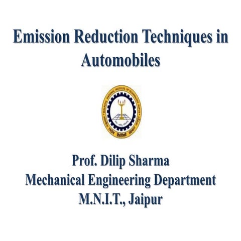 Advanced technologies as "DOC, DPF, SCR" to reduce Diesel engines ...