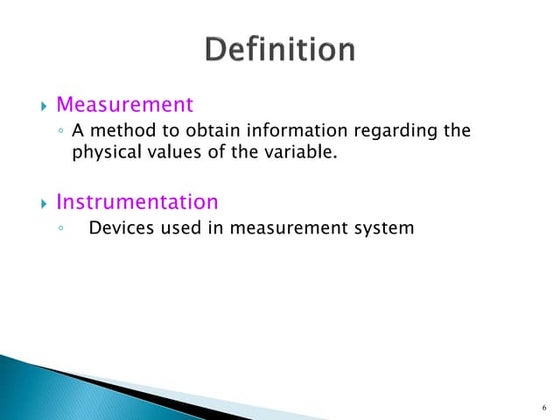 Characteristics of Measuring instruments | PPTX