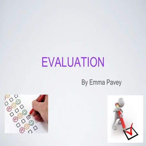 Media AS Evaluation for Trailer | PPT