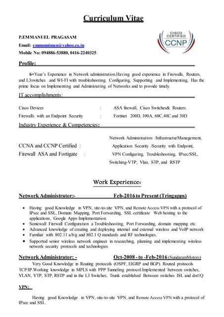 CV_Ahmad Hassan | PDF
