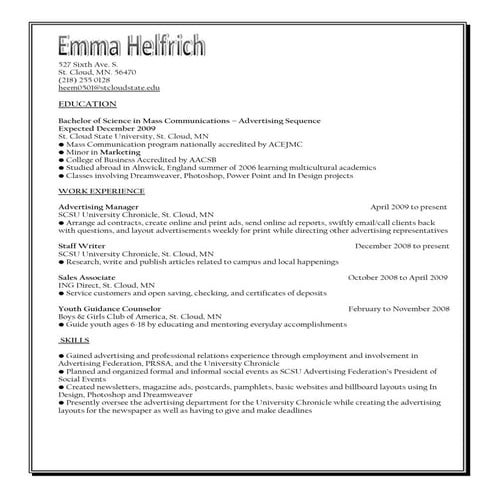 RESUME | PDF