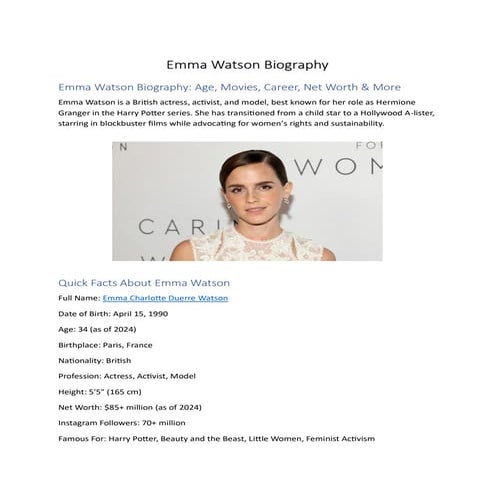 Emma Watson Biography The Celeb Post.pdf