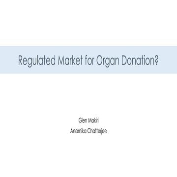 Organ Donation Ethics | PDF