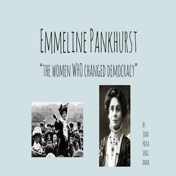 Emmeline Pankhurst