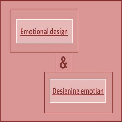 Emotional design & Design for emotion | PPTX