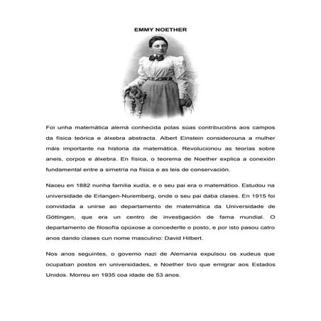 Emmy noether | PDF